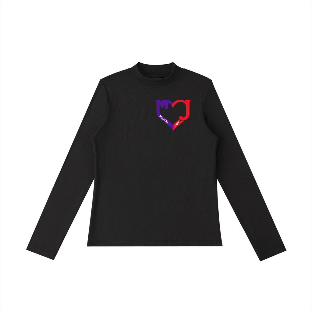 Essential Mock Neck Long Sleeve T-Shirt – Mahal & Joy